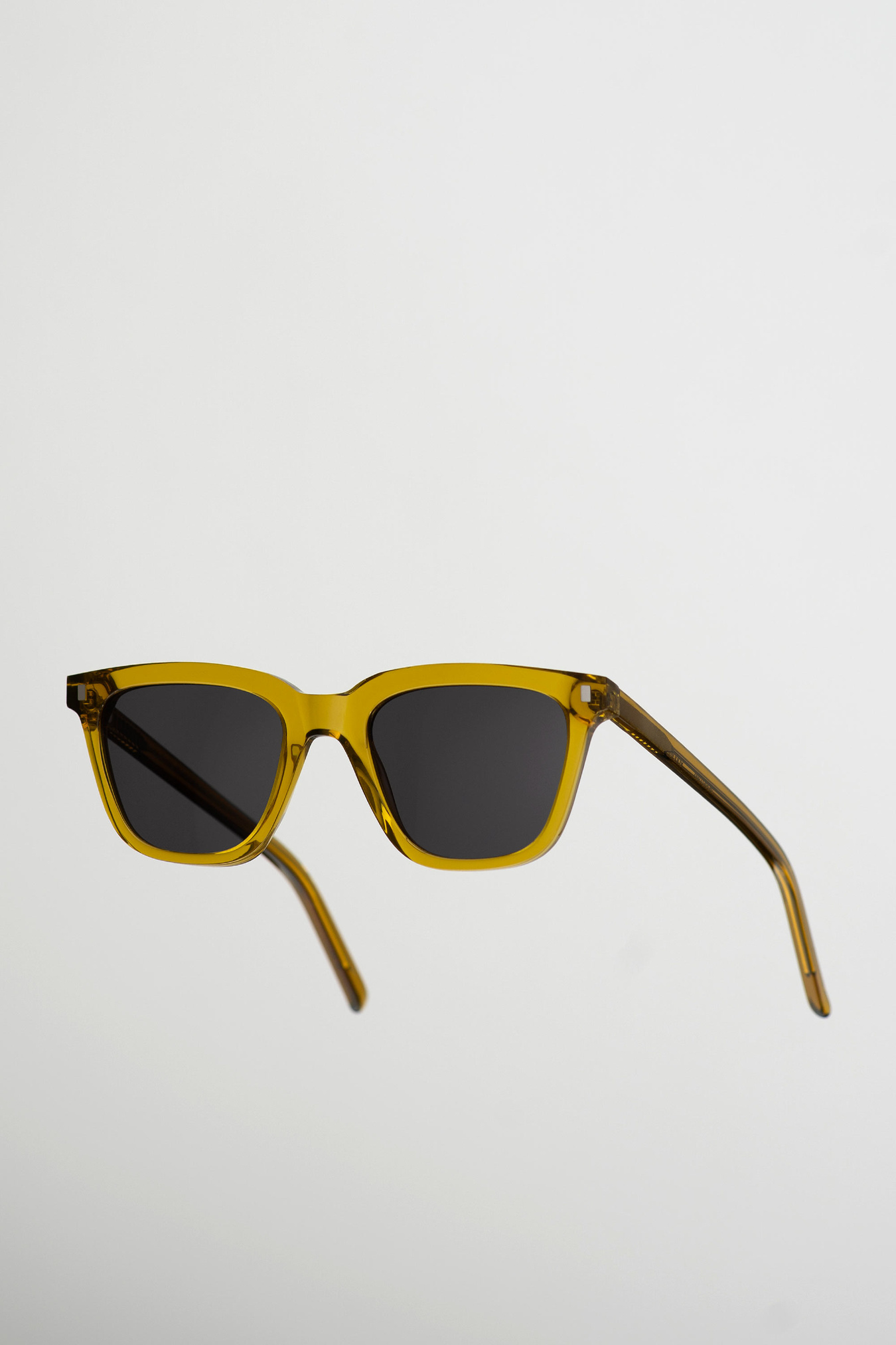 Robotnik Caramel - grey solid lens – Monokel Eyewear